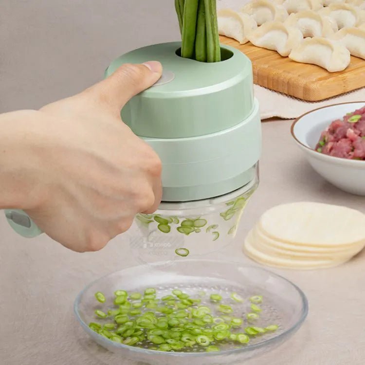 4-in-1 Electric Vegetable Cutter – TopFinds